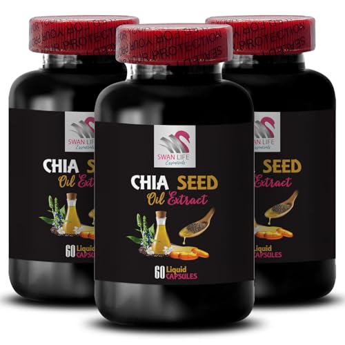 Non-greasy chia oil capsules