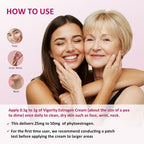 non-greasy estrogen cream for easy application