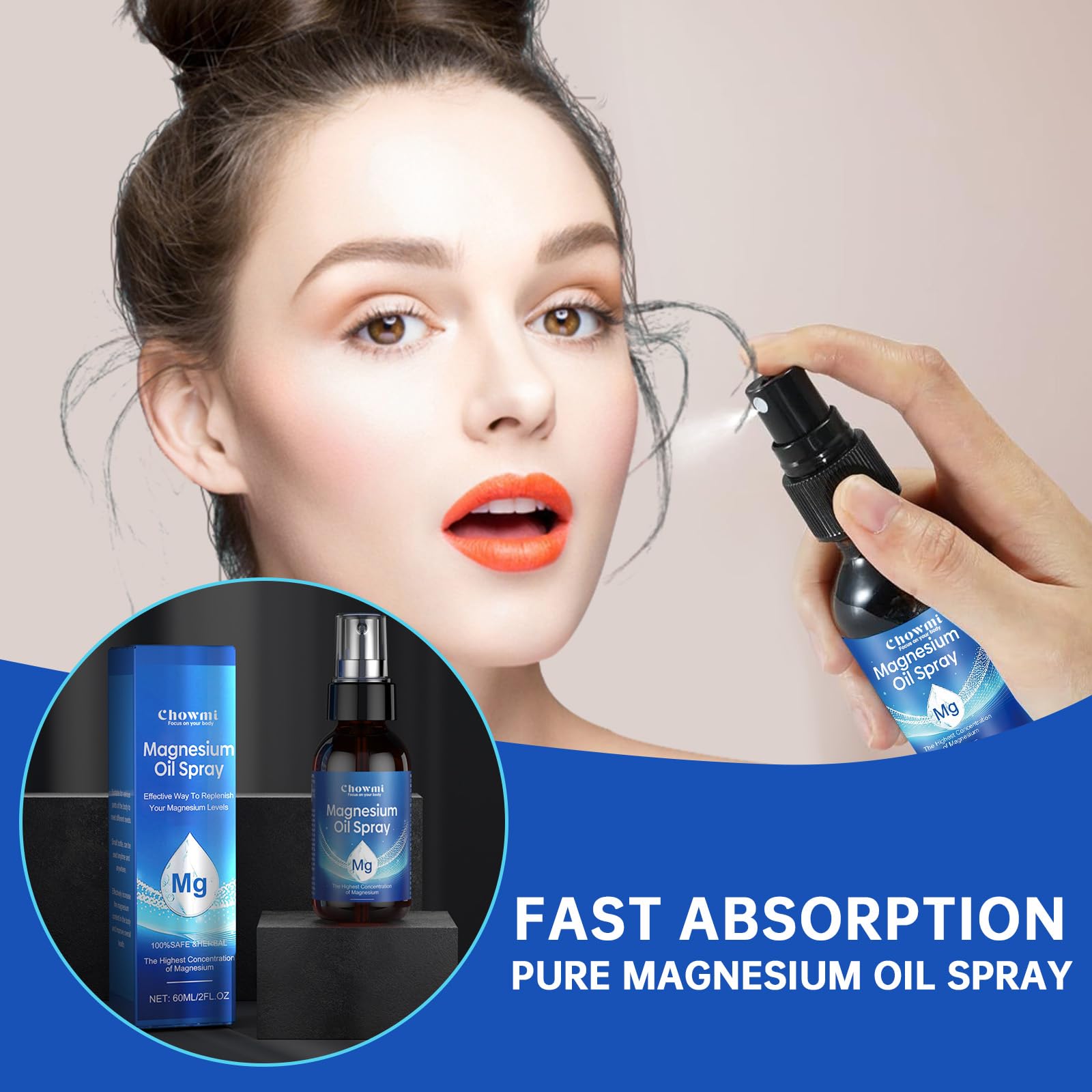 non-greasy magnesium oil application