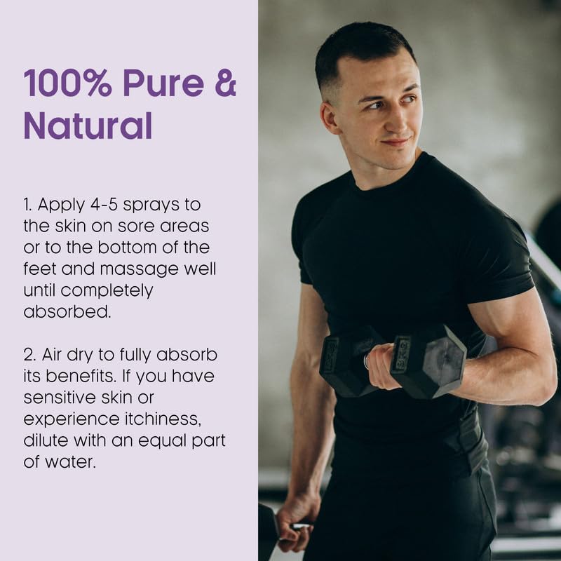 non-greasy magnesium spray for healthy skin