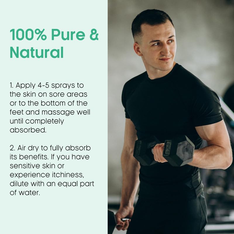 non-greasy magnesium spray for skin