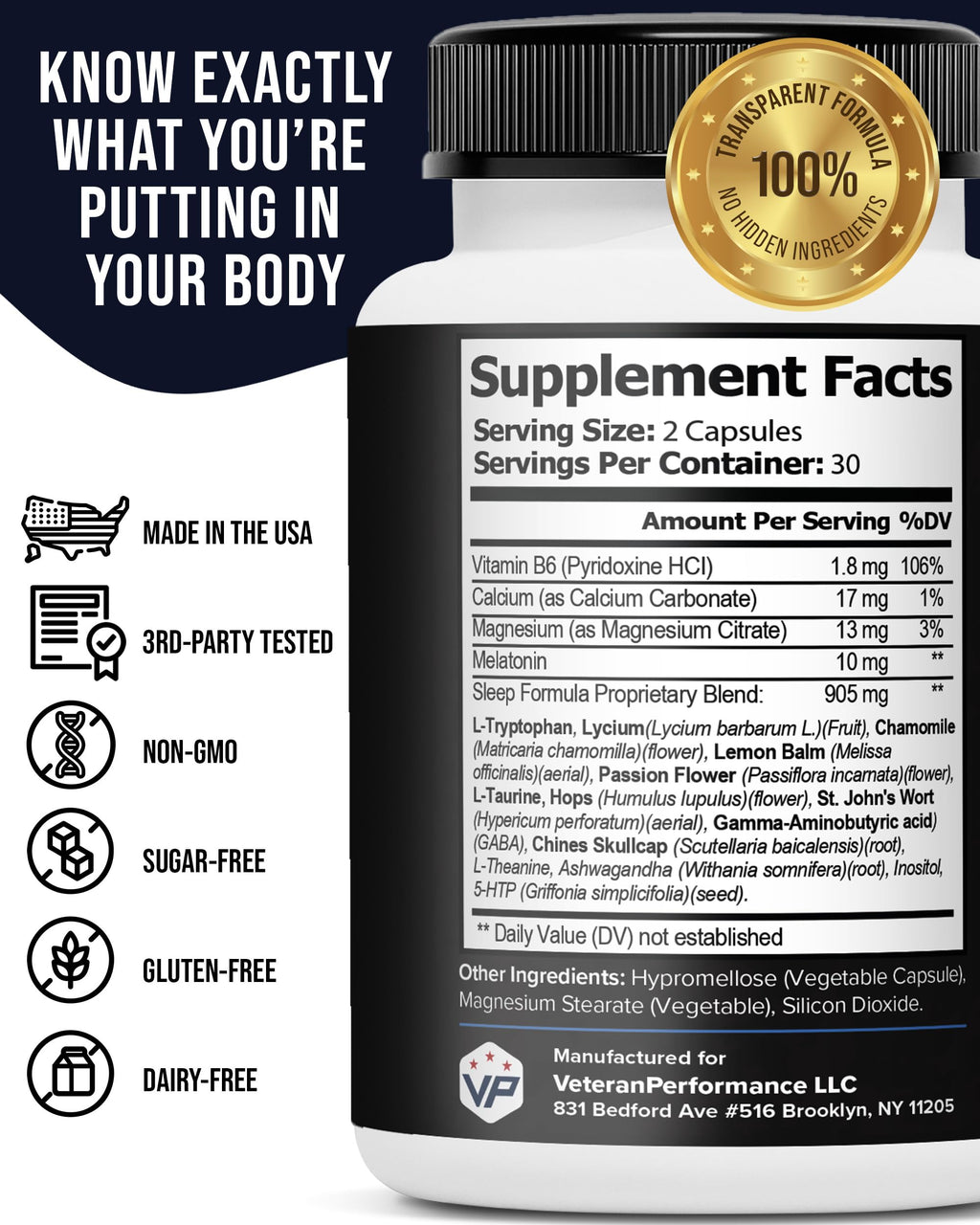 non-groggy sleep formula Canada
