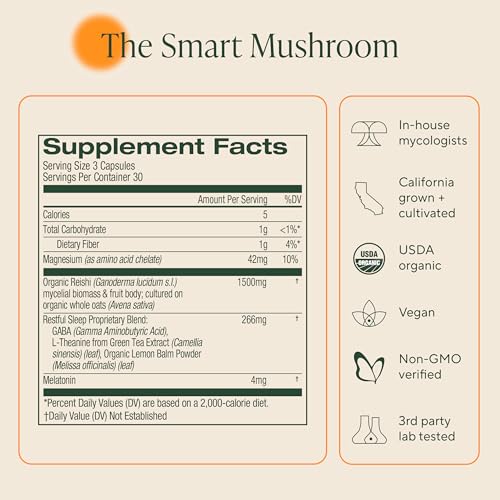 Non-habit forming sleep capsules