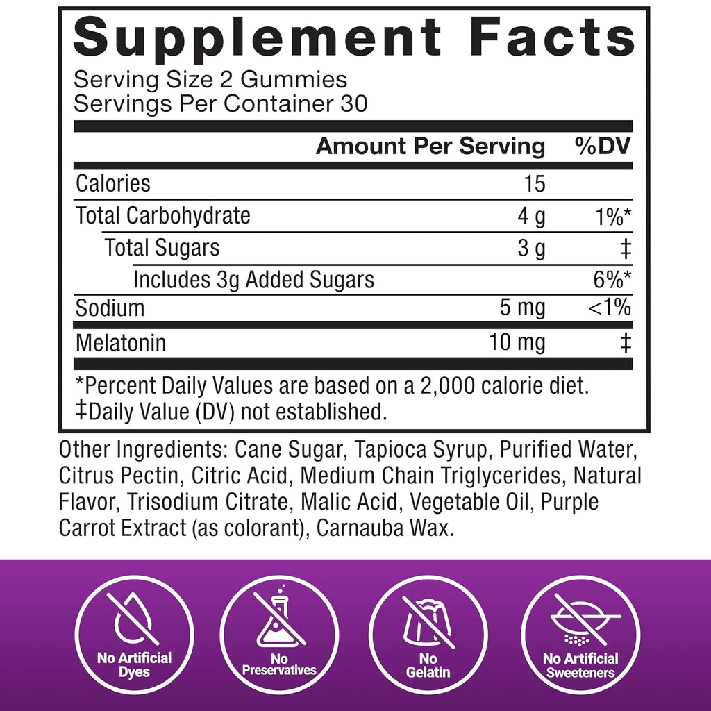 non-habit forming sleep gummies