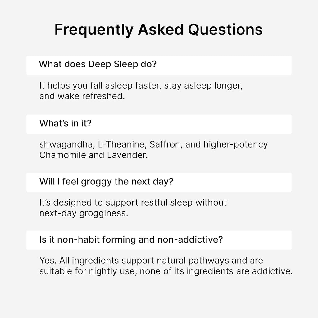 non-habit forming sleep solution