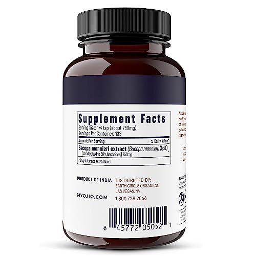 non-irradiated bacopa monnieri powder