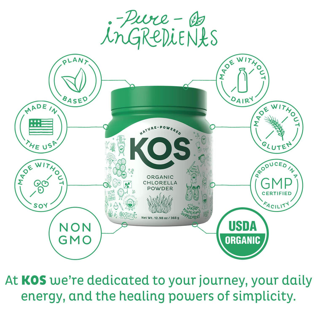 non-irradiated chlorella green superfood