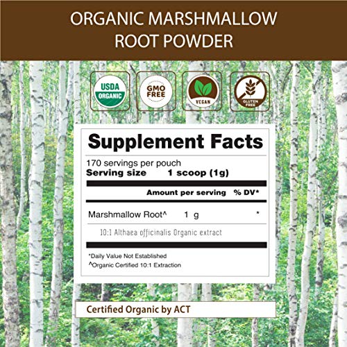 non-irradiated marshmallow root extract