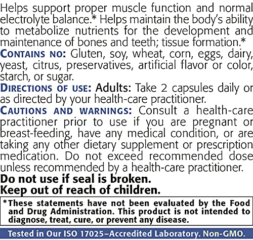 Non-laxative magnesium bisglycinate formula