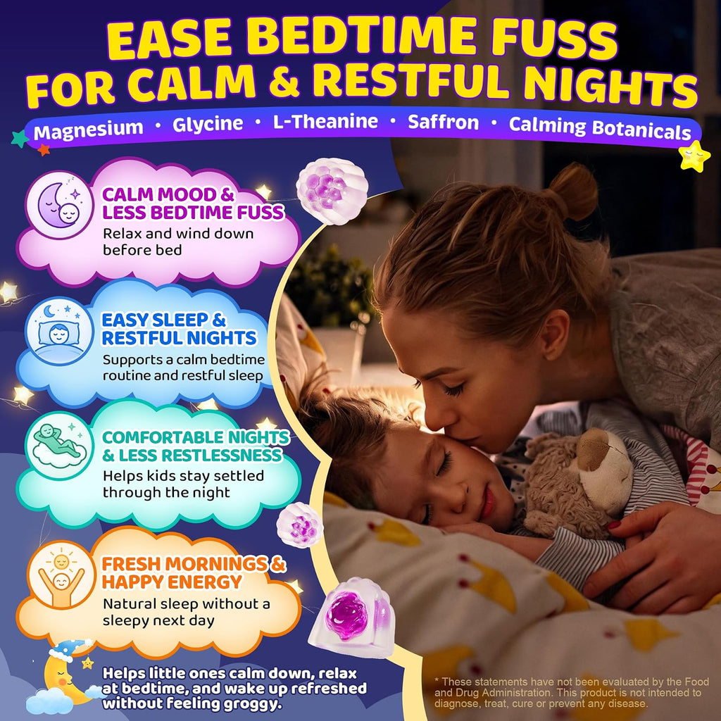 non-melatonin sleep gummies for kids