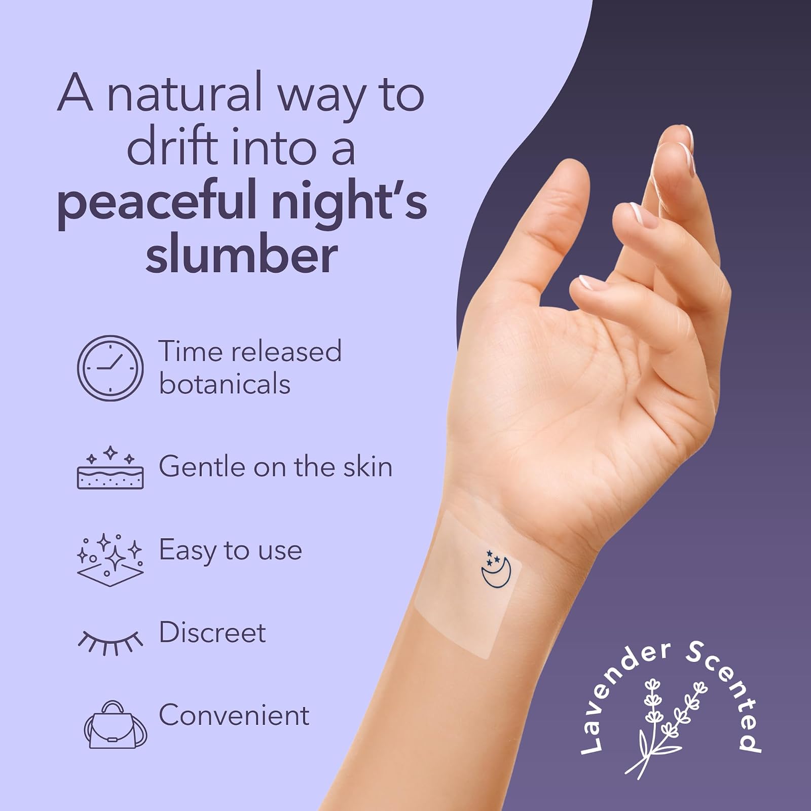 non-melatonin sleep patches for soothing rest