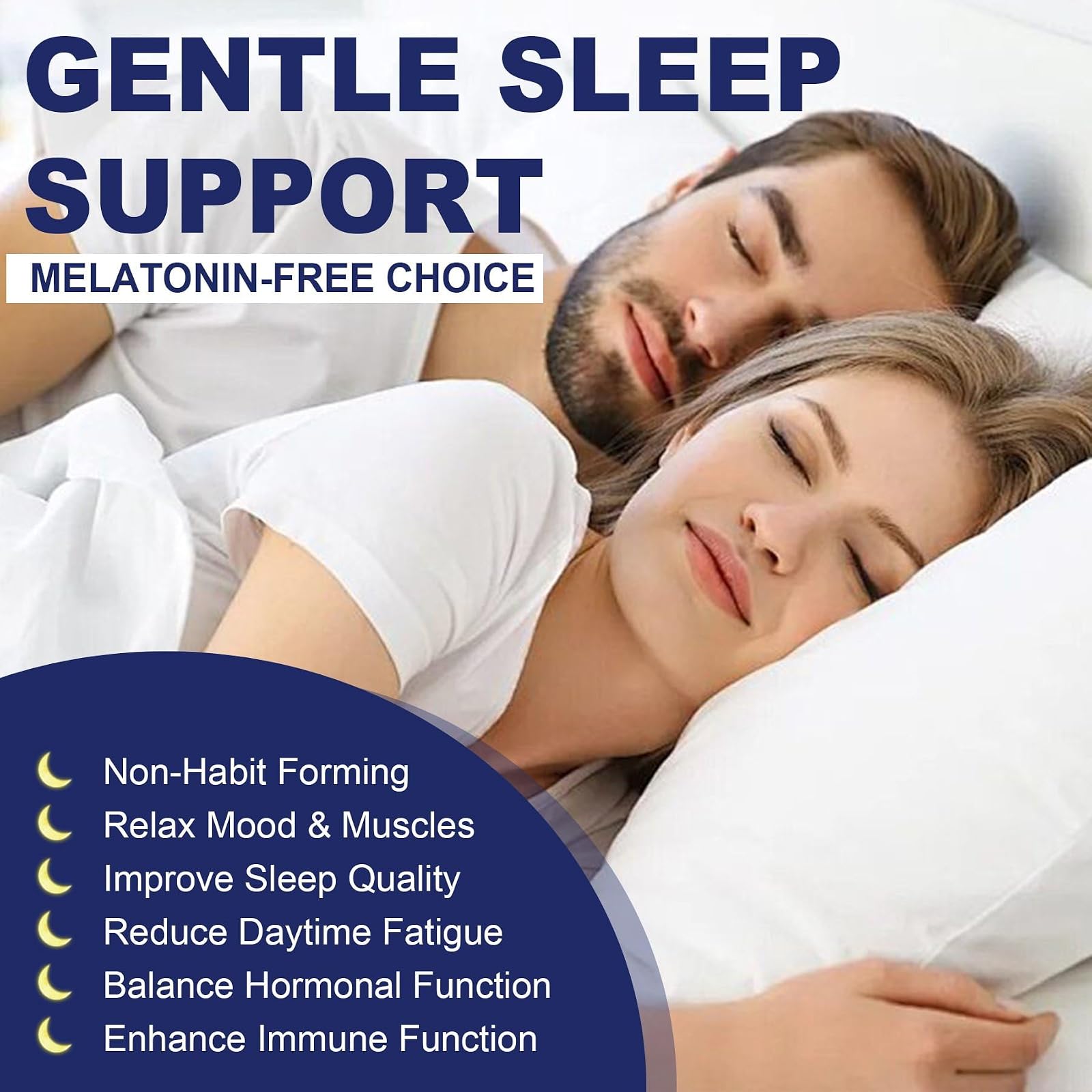 Non-melatonin sleep solution for adults