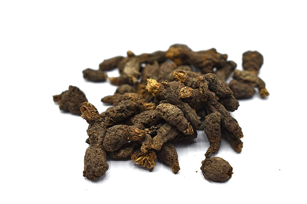 non-powdered alfalfa root tuber