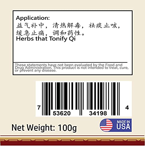 non-powdered licorice root for recipes
