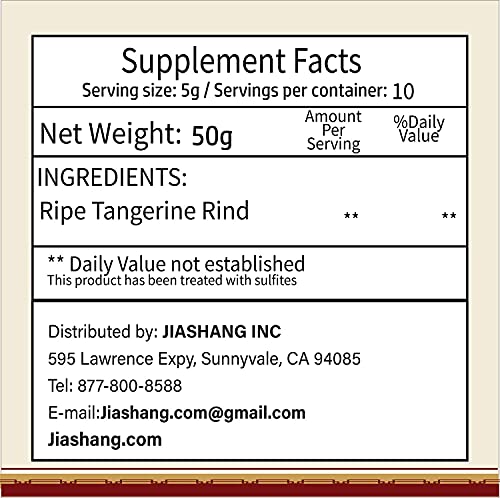 non-powdered tangerine rind benefits
