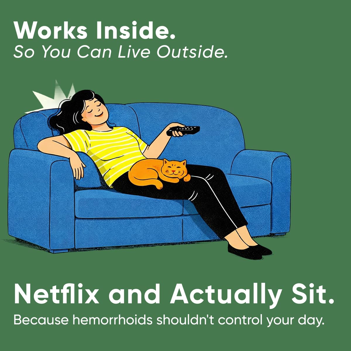 non-prescription hemorrhoid relief solution