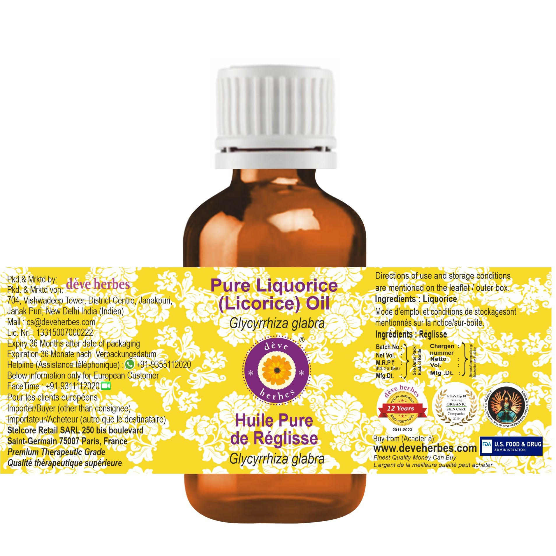 non-sticky licorice oil for all