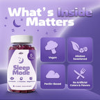 non-sugar sleep gummies for adults