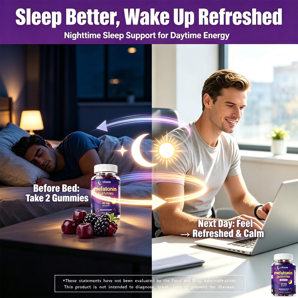 non-sugar sleep gummies with melatonin