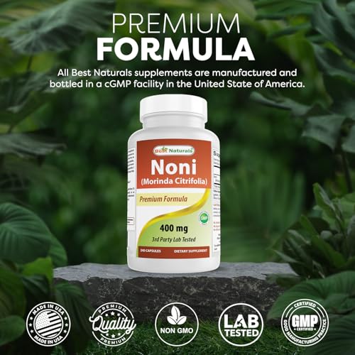 noni 400 mg for natural healing