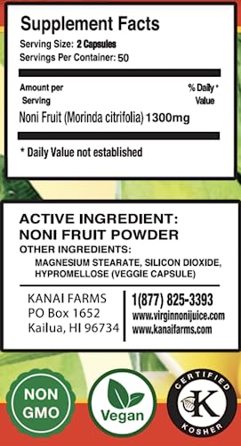 noni capsules for daily nutrition