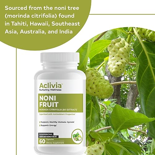 Noni capsules for overall health