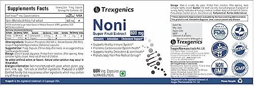 noni for cholesterol management