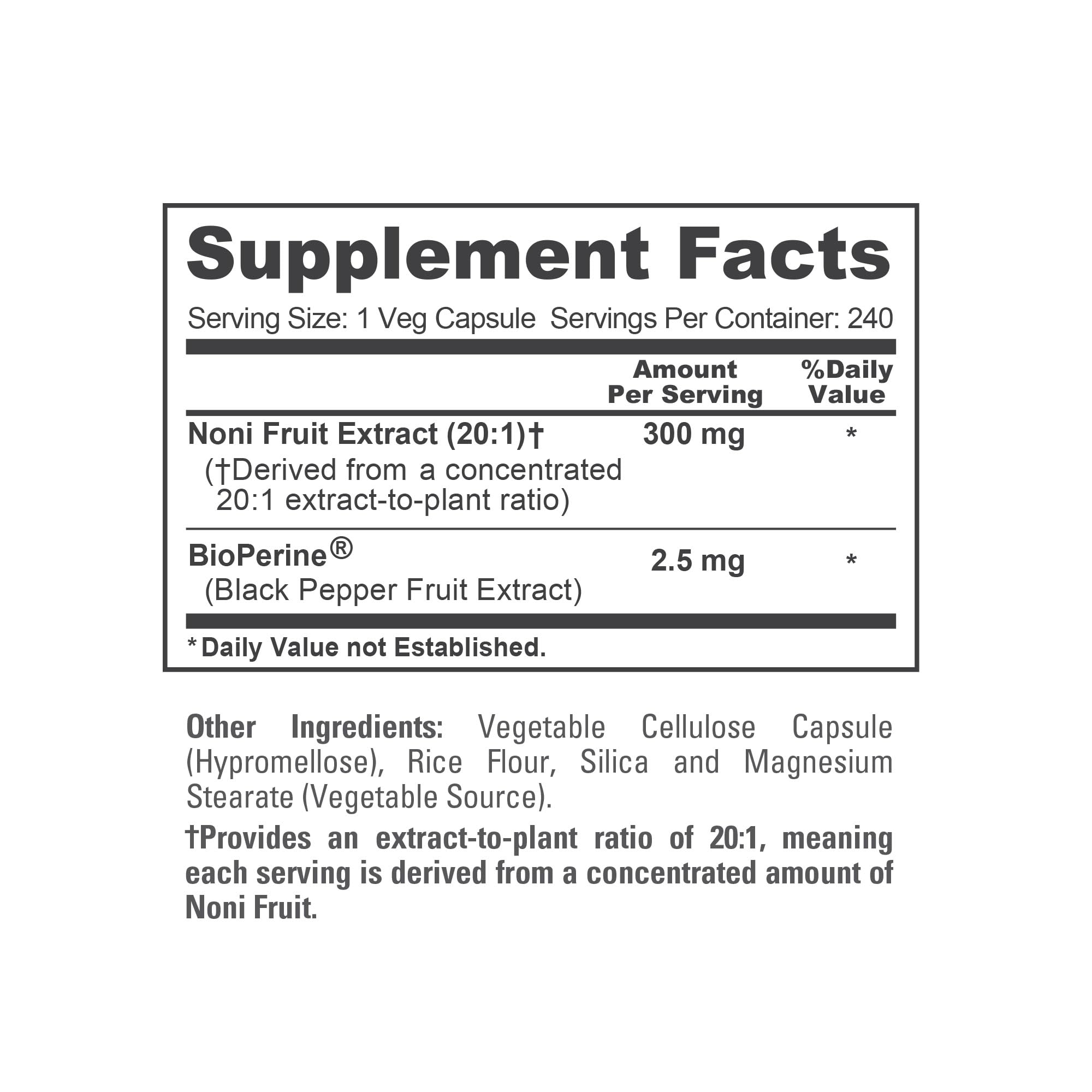 noni fruit extract for immune support