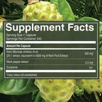 Noni fruit extract for wellness