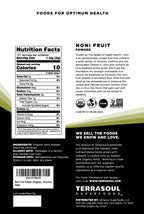 Noni fruit powder for immune support