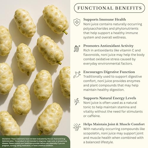 Noni juice for digestive health
