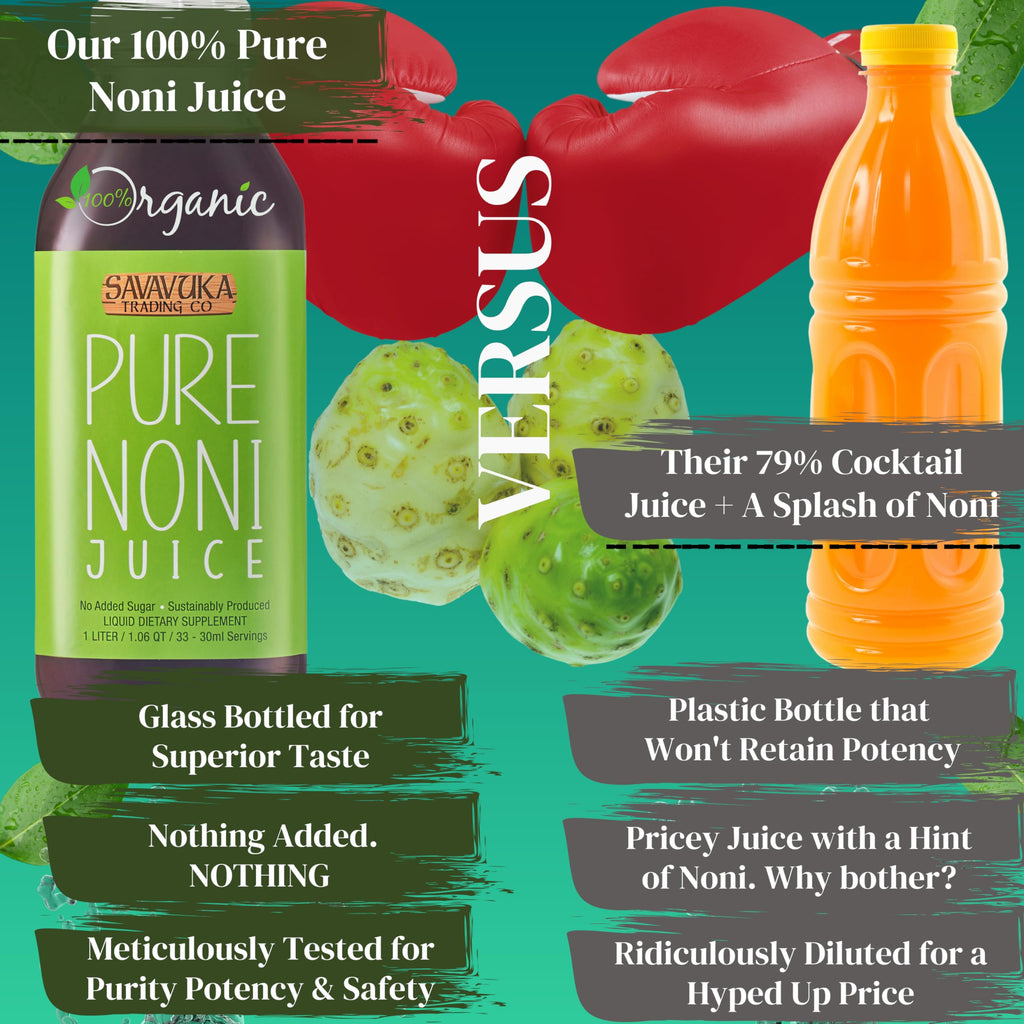 noni juice for stress relief