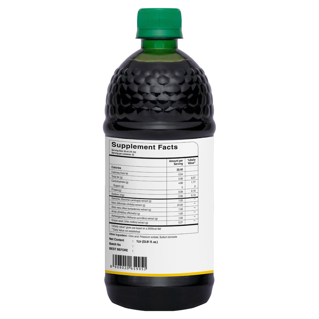 noni juice with aloe vera extract