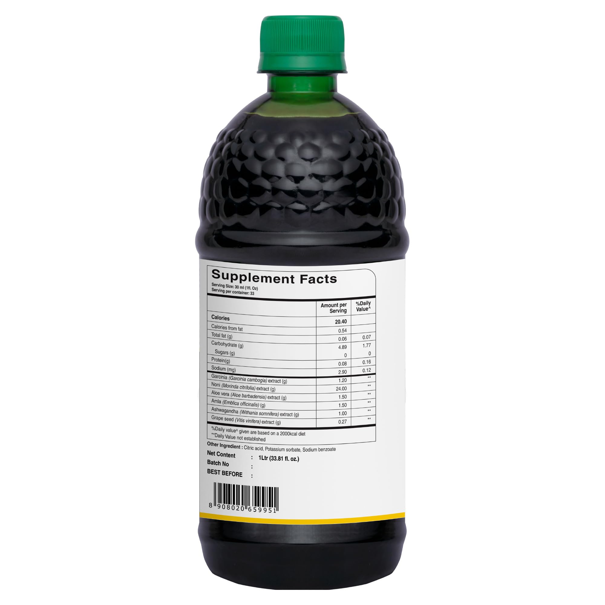 noni juice with aloe vera extract