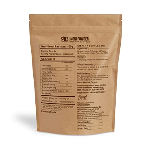 noni powder for health benefits