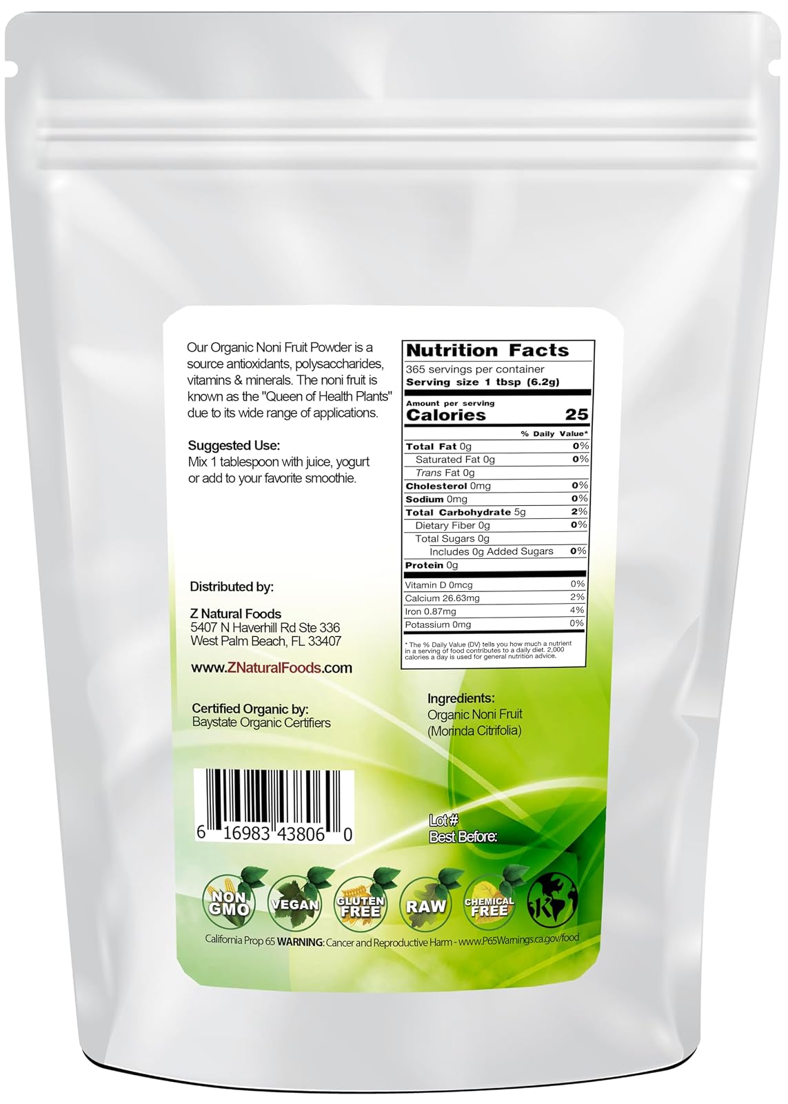 noni powder for immune support