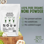 noni powder in resealable bag