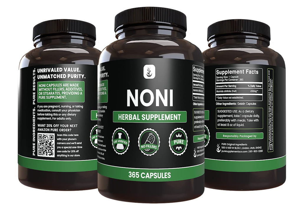Noni supplement for immune support