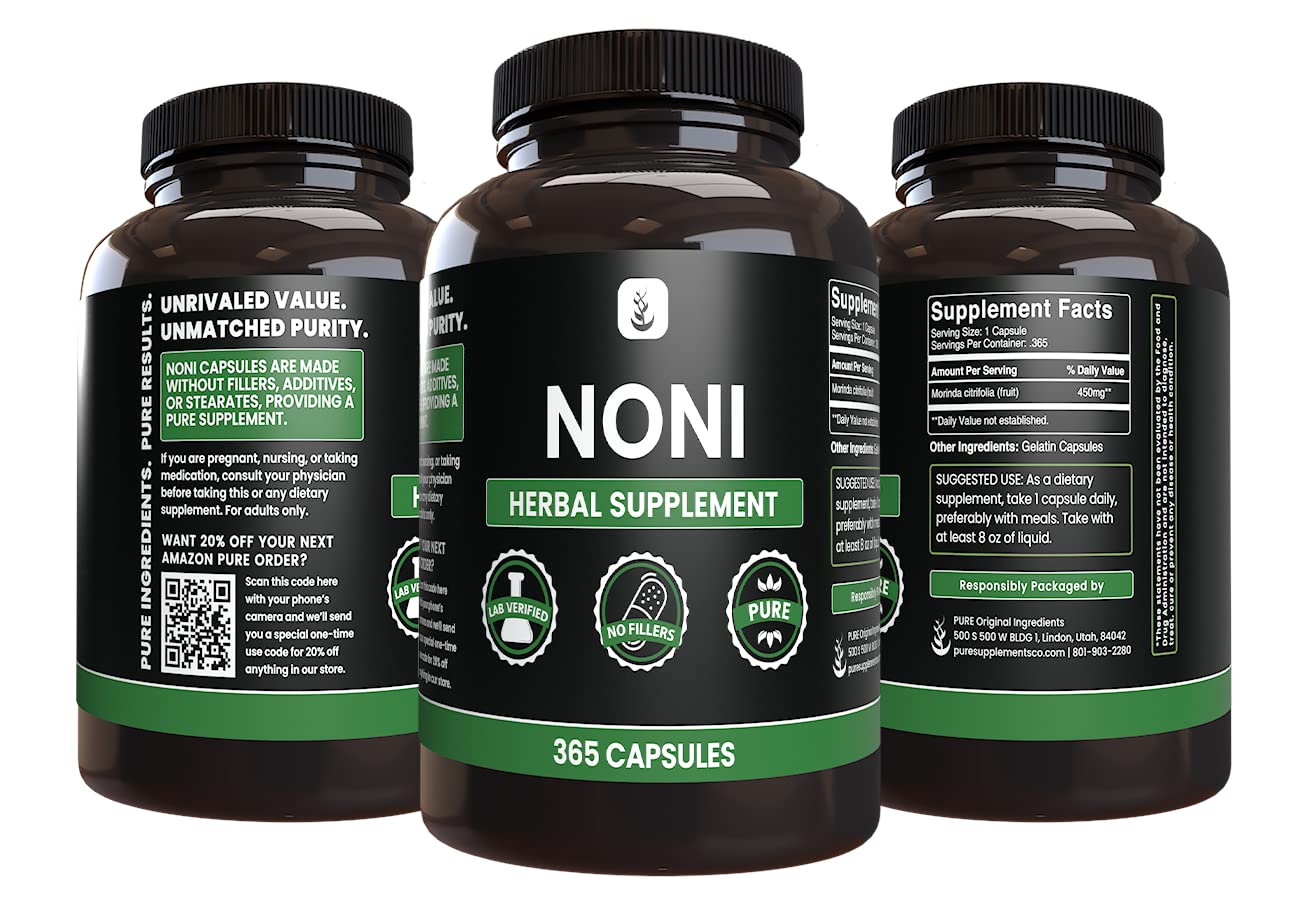 Noni supplement for immune support