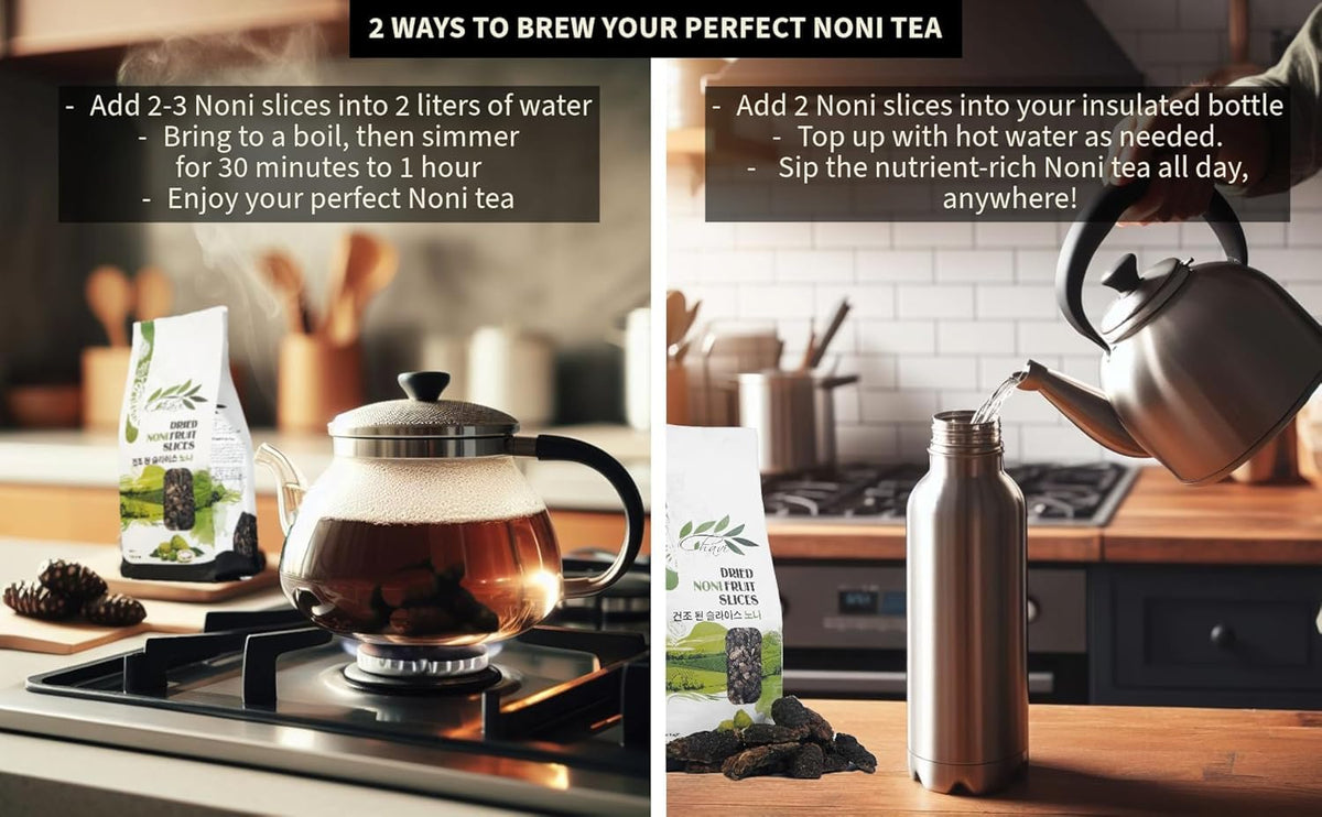 noni tea slides for natural energy