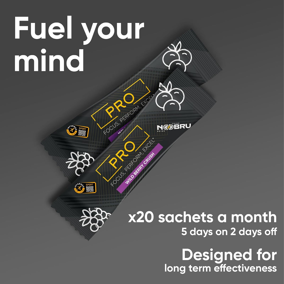 Noobru Pro multivitamin for mental clarity