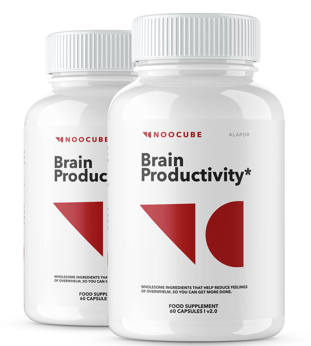 Noocube brain productivity supplement capsules