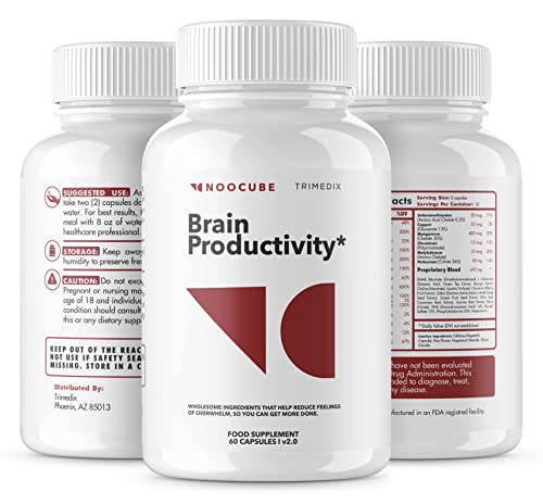 Noocube brain productivity with herbal support
