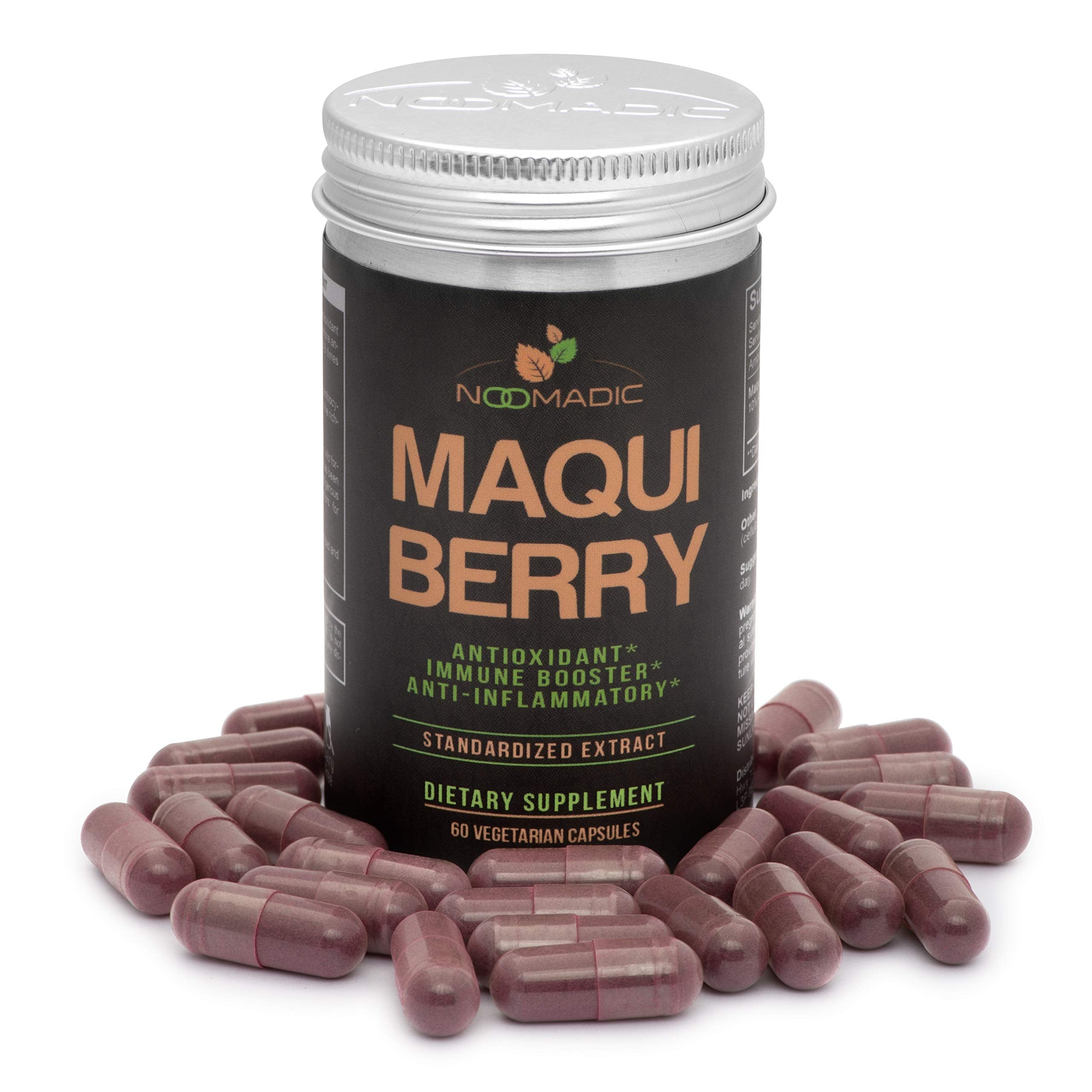 Noomadic Maqui Berry antioxidant capsules