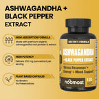NooMost Ashwagandha capsules for relaxation