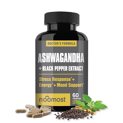 NooMost ashwagandha capsules for stress relief