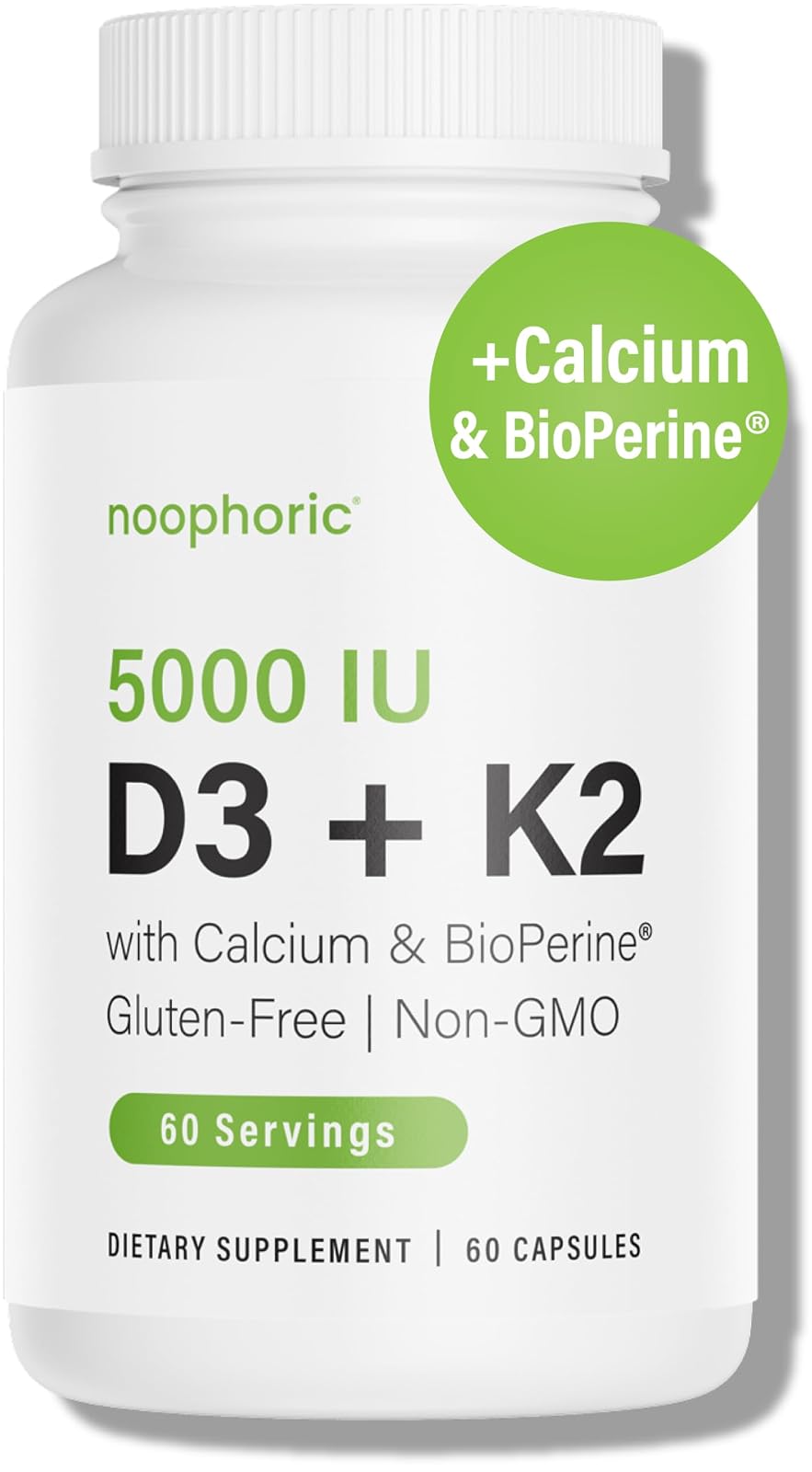 Noophoric vitamin D3 K2 capsules