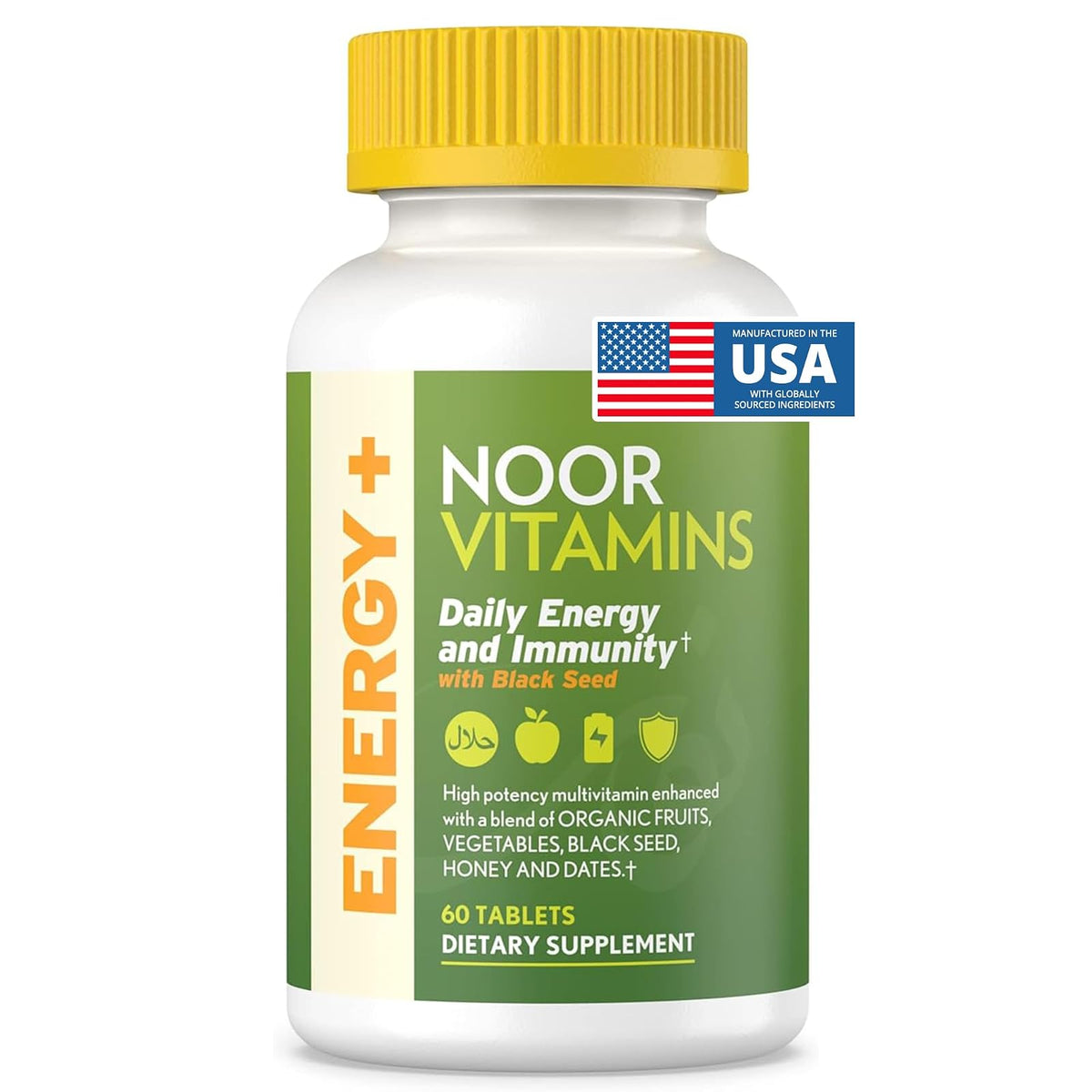 Noor Vitamins Energy+ multivitamins for daily wellness
