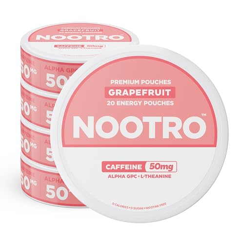 Nootro caffeine pouches for energy