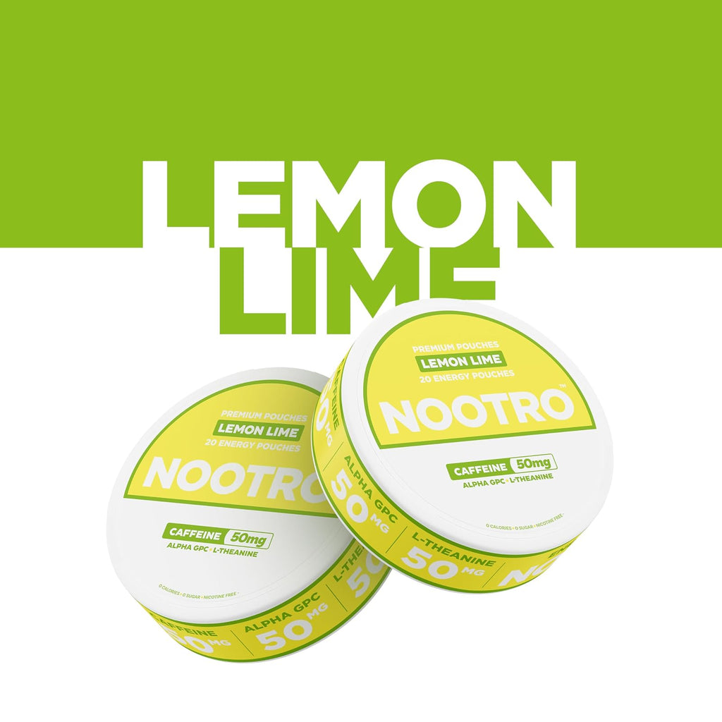 Nootro endurance pouches with 50 mg caffeine